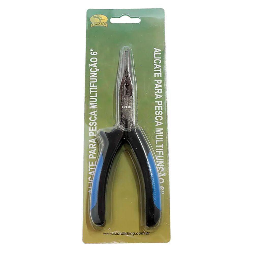 Alicate Para Pesca Multifunção 6'' Aço Carbono Plástico - Lizard ...
