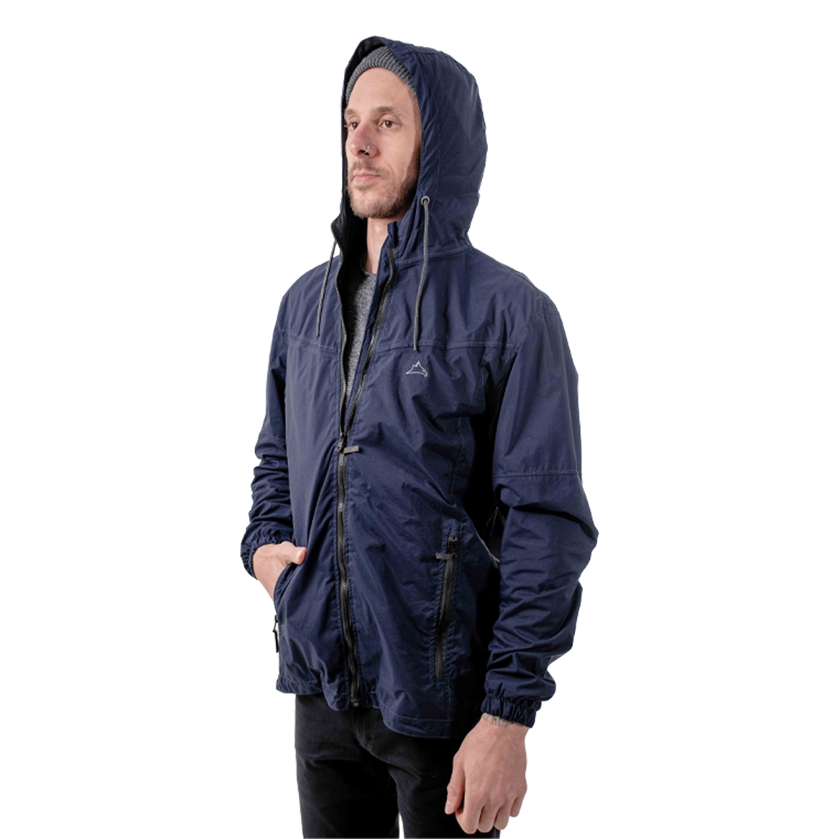 Jaqueta Corta Vento Anorak Change Masculina Marinho - Conquista ...