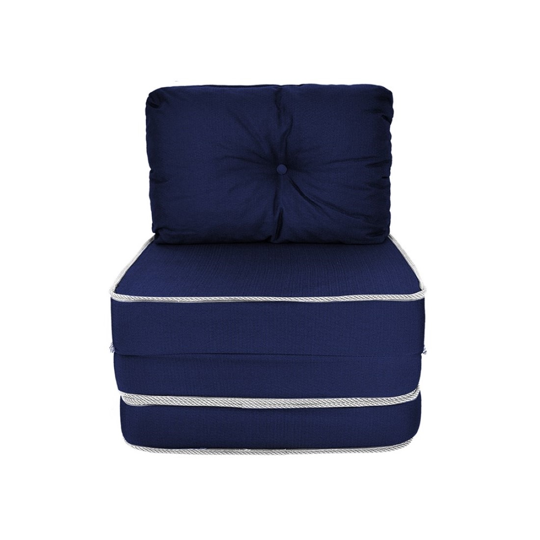 Puff 3 em 1 Sofá Conforto FA Maringá Azul Solteiro - Dispropil: Tiro ...