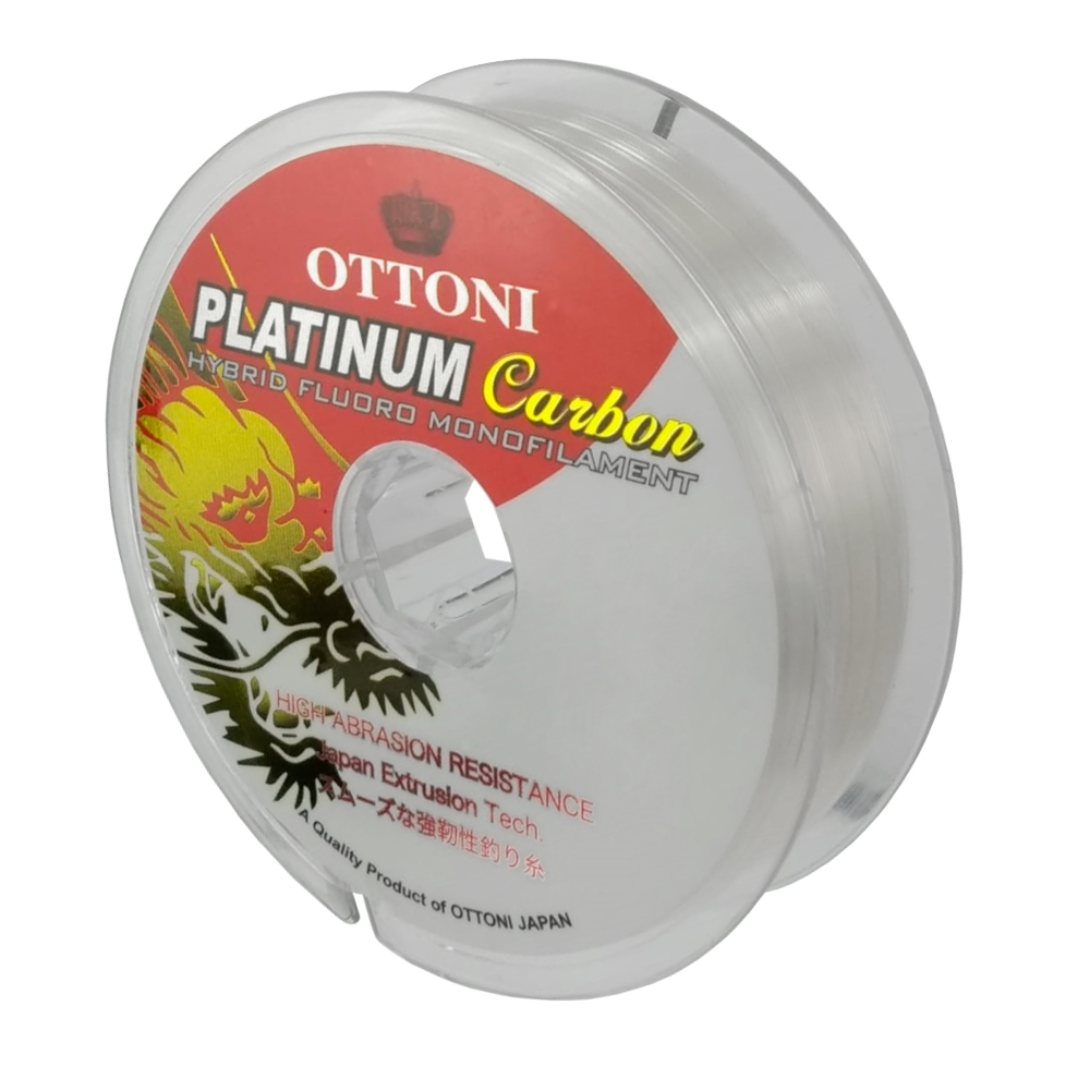 Linha de Pesca Monofilamento Platinum Carbon 100m - Ottoni - Dispropil ...