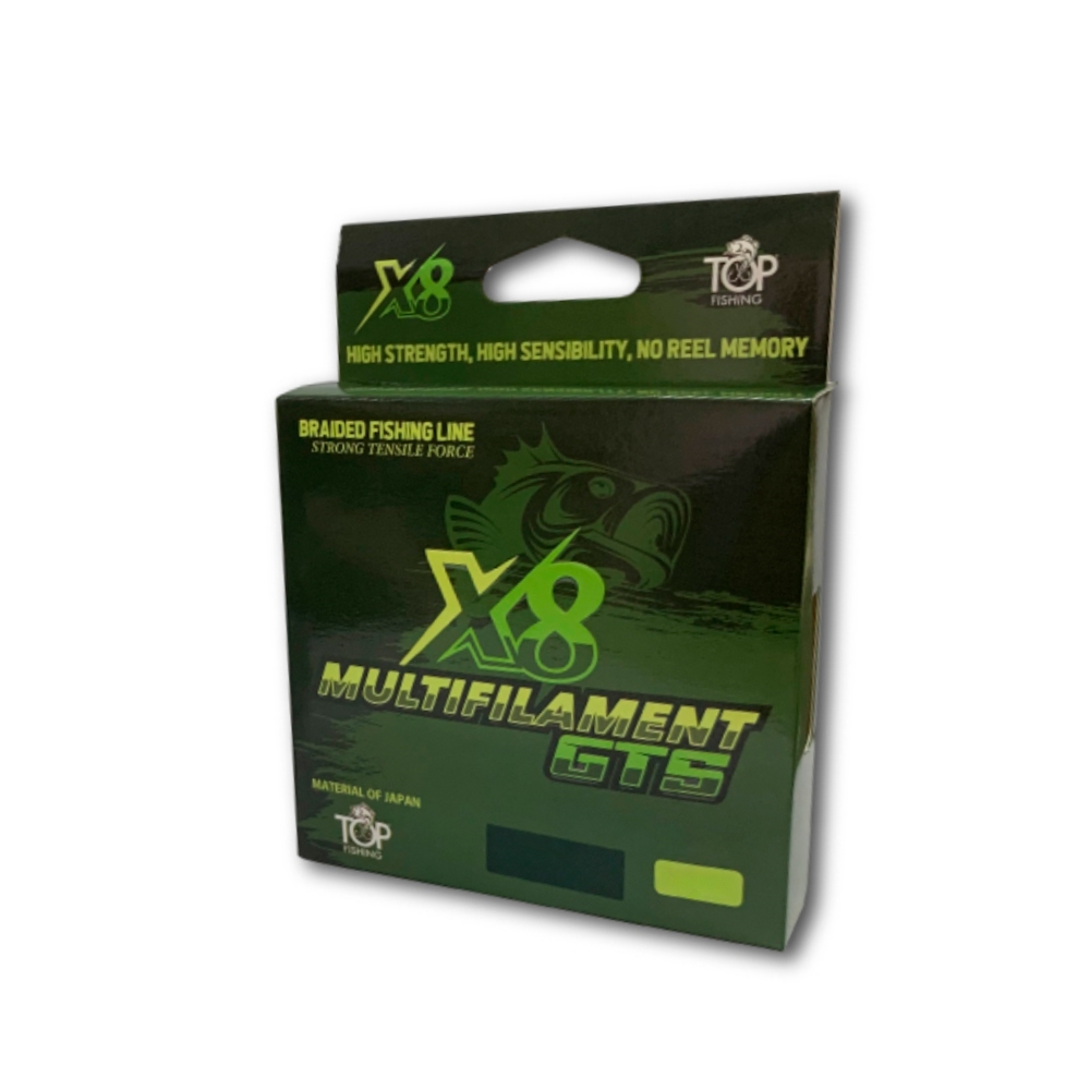 Linha de Pesca Multifilamento GTS 8x 150m - Top Fishing - Dispropil: Tiro Esportivo, Pesca ...