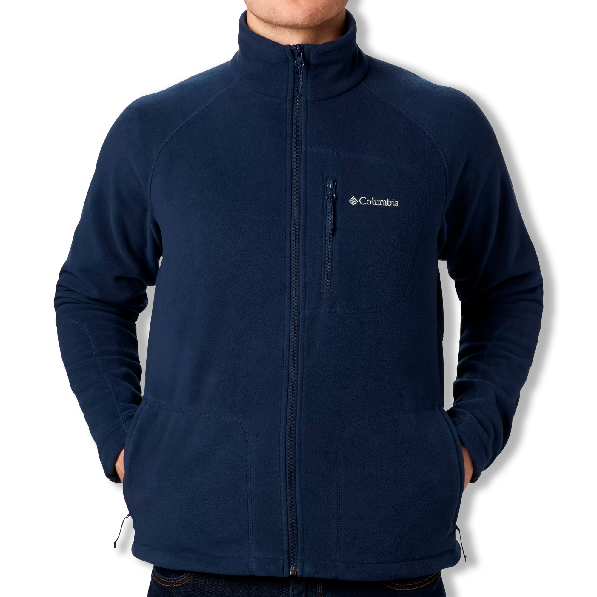 Jaqueta Masculina Fleece Fast Trek™ II Collegiate Navy - Columbia ...