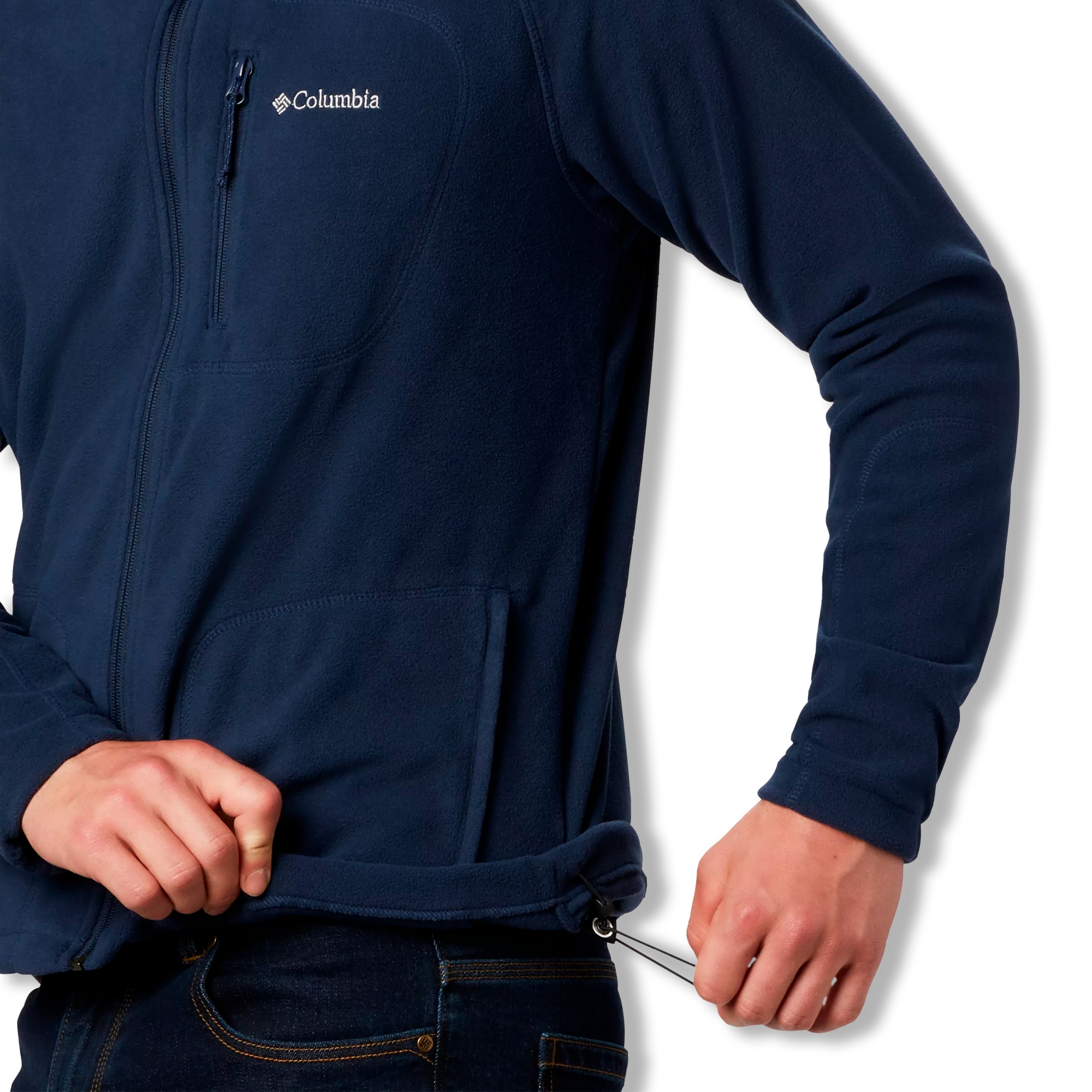 Jaqueta Masculina Fleece Fast Trek™ II Collegiate Navy - Columbia ...