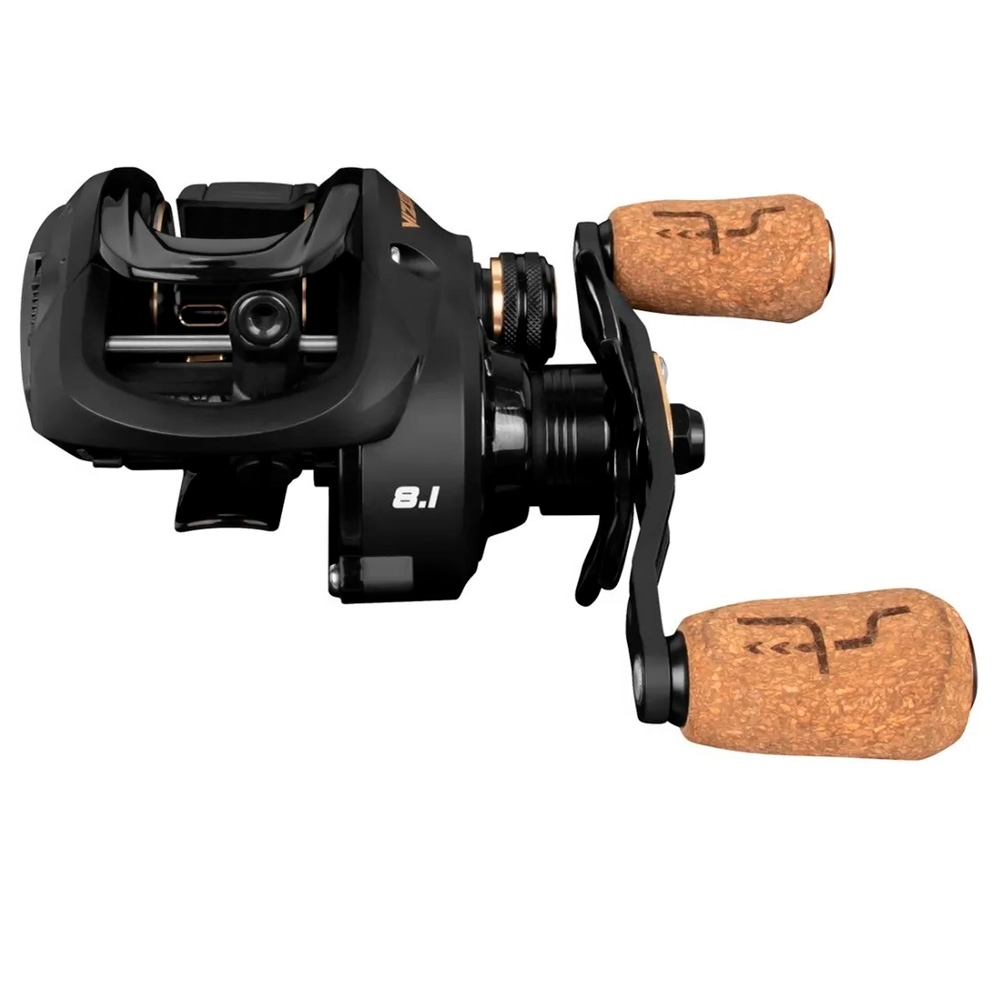 Carretilha Vizel Carbon 11 + 1BB Rolamentos Preto Esquerda - Saint ...