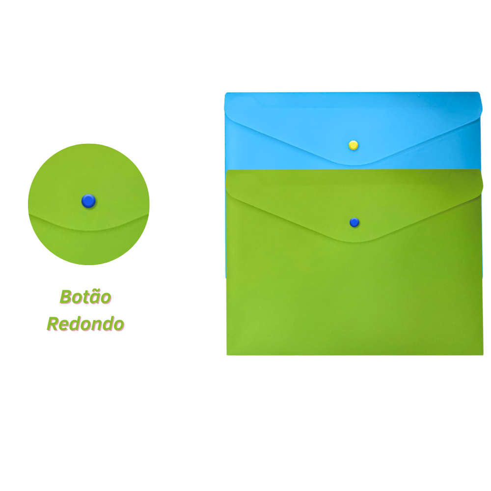 Envelope/Pasta Multiuso Fullcolor com Botão de Coração - Os melhores ...