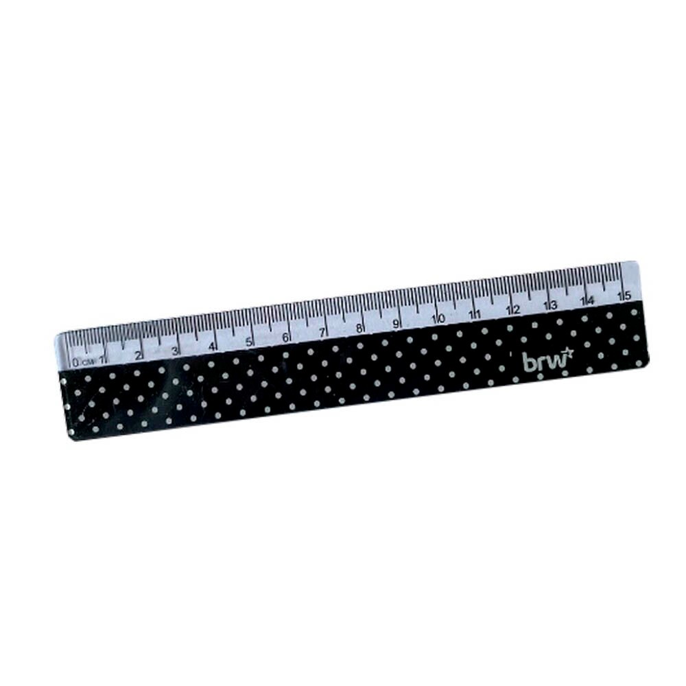 Régua Plástica 15 cm Soul - BRW - Os melhores produtos de papelaria ...