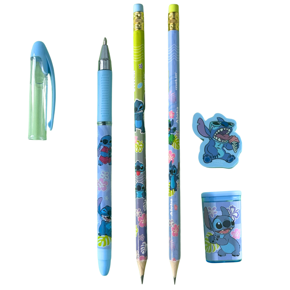 Kit Escolar Stitch Nova Coleção Modelo - Molin | Qualidade e Diversão ...