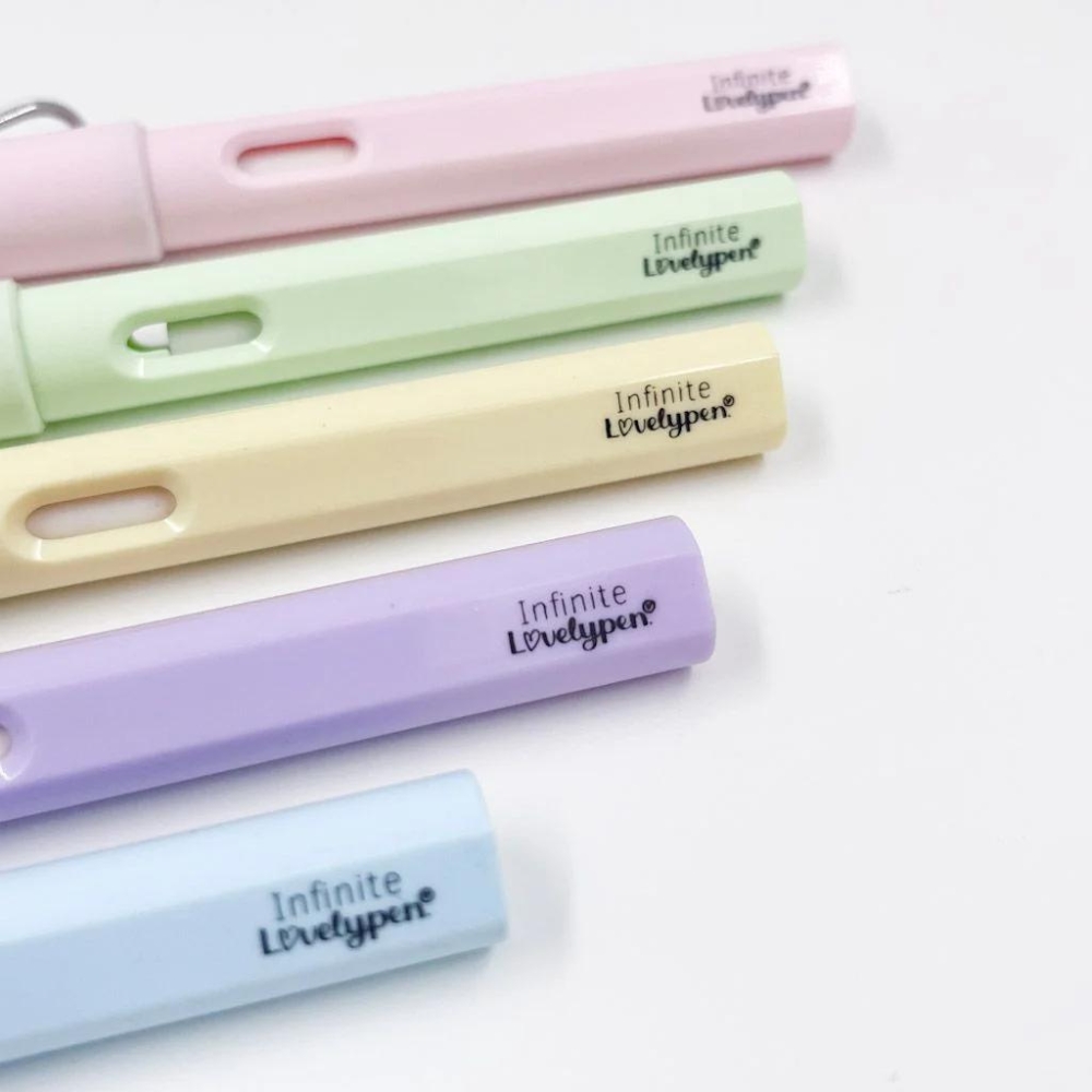 Lapis infinito com borracha - Cores Candy Color - Pastel - Os melhores ...