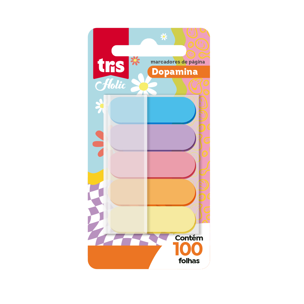 Kit De Notas Autoadesivas Euforia Holic Dopamina - Tris - Os melhores ...