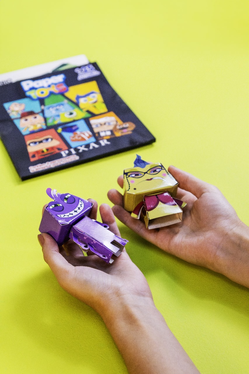 Paper Toys Pixar Disney Surpresa - Animativa - Os melhores produtos de ...