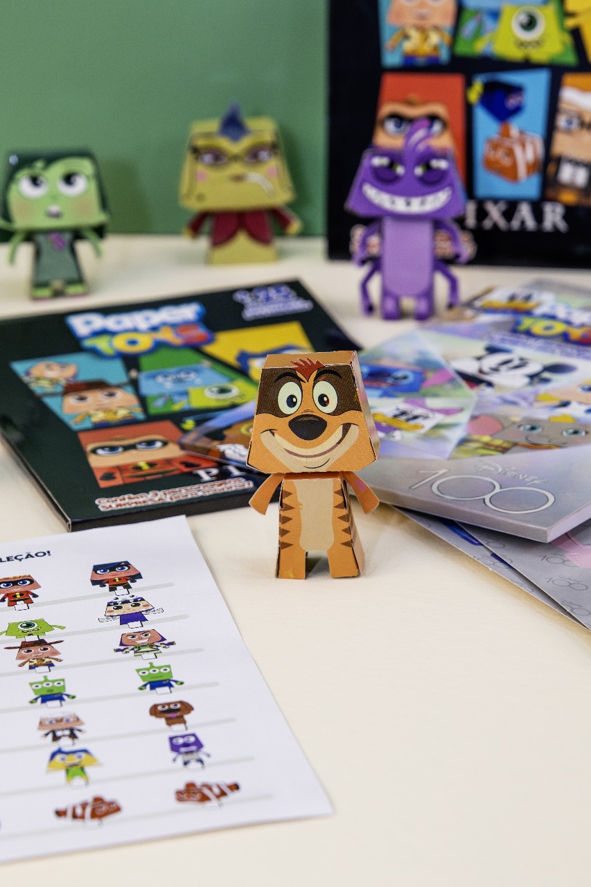 Paper Toys Pixar Disney Surpresa - Animativa - Os melhores produtos de ...