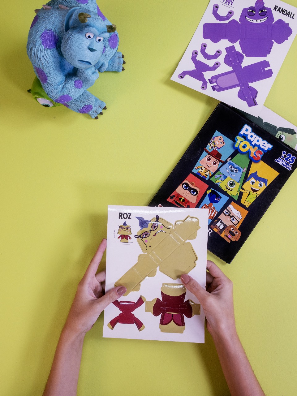 Paper Toys Pixar Disney Surpresa - Animativa - Os melhores produtos de ...