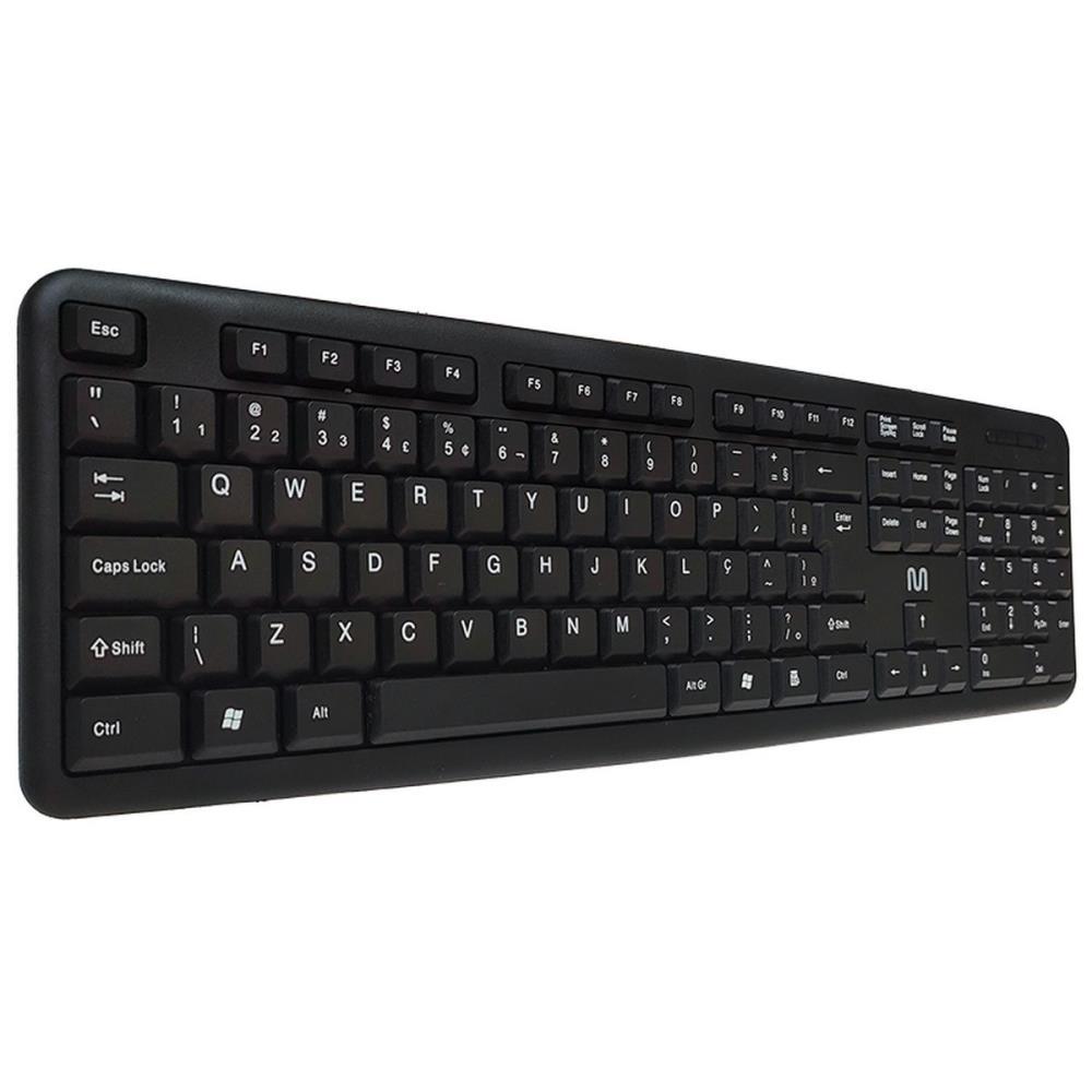 Teclado usb basico preto - multi (unidade) - Papelaria Toledo