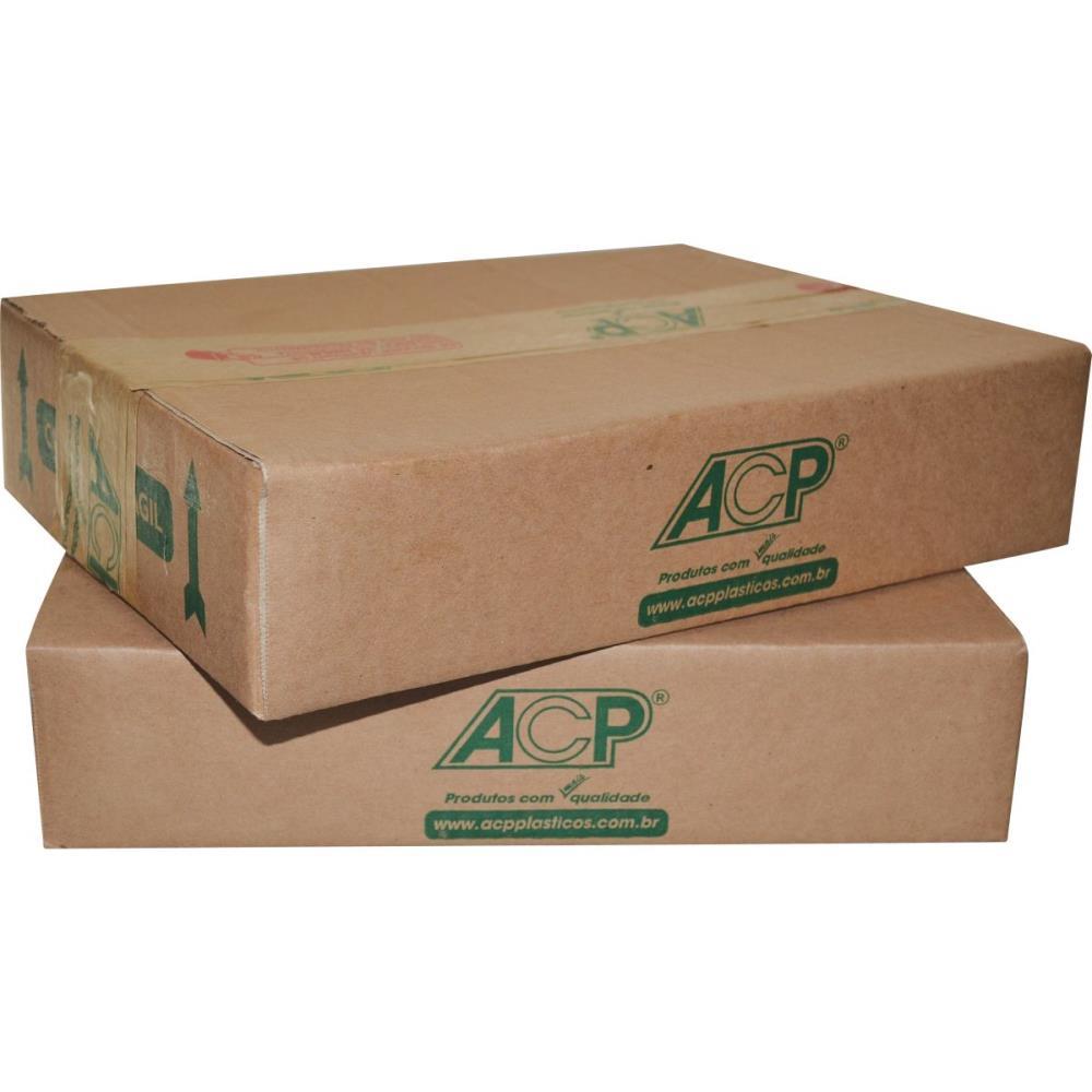 Envelope plastico oficio 4furos medio 0,10mm - acp (pct.c/100 ...