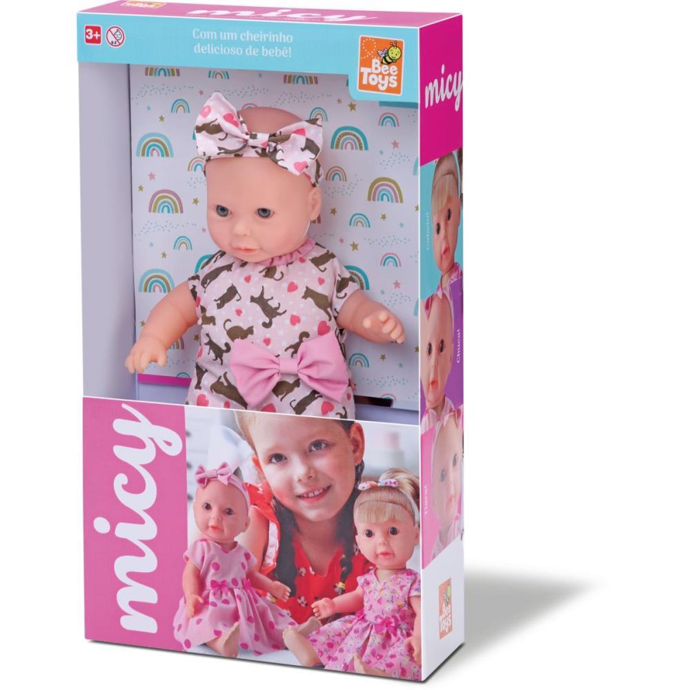 Boneca micy tiara - bee toys (unidade) - Papelaria Toledo