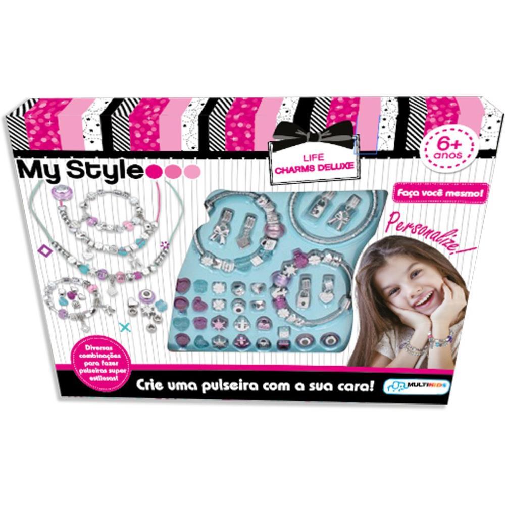 Bijuteria e micanga my style life charms deluxe - Multikids (unidade ...