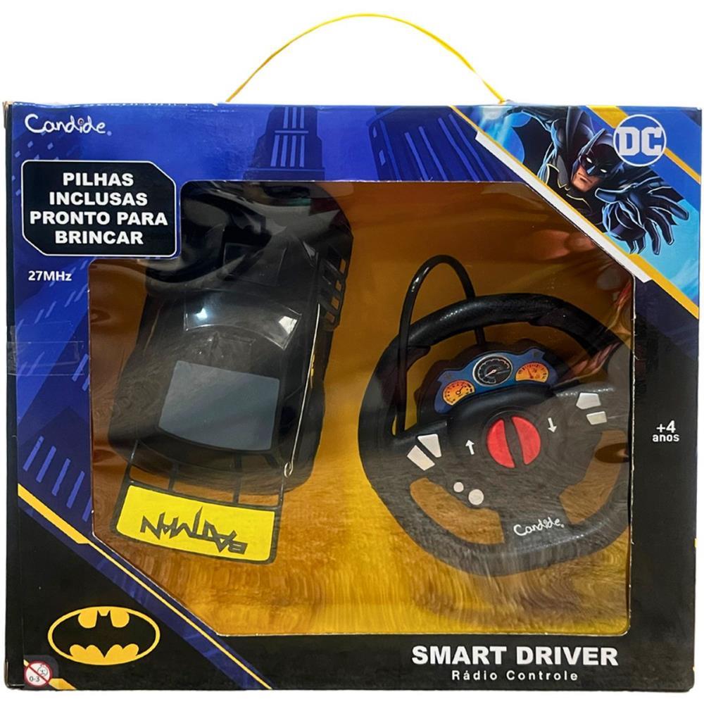 Carrinho controle remoto batman smart driver 3func/pilh - candide (uni ...
