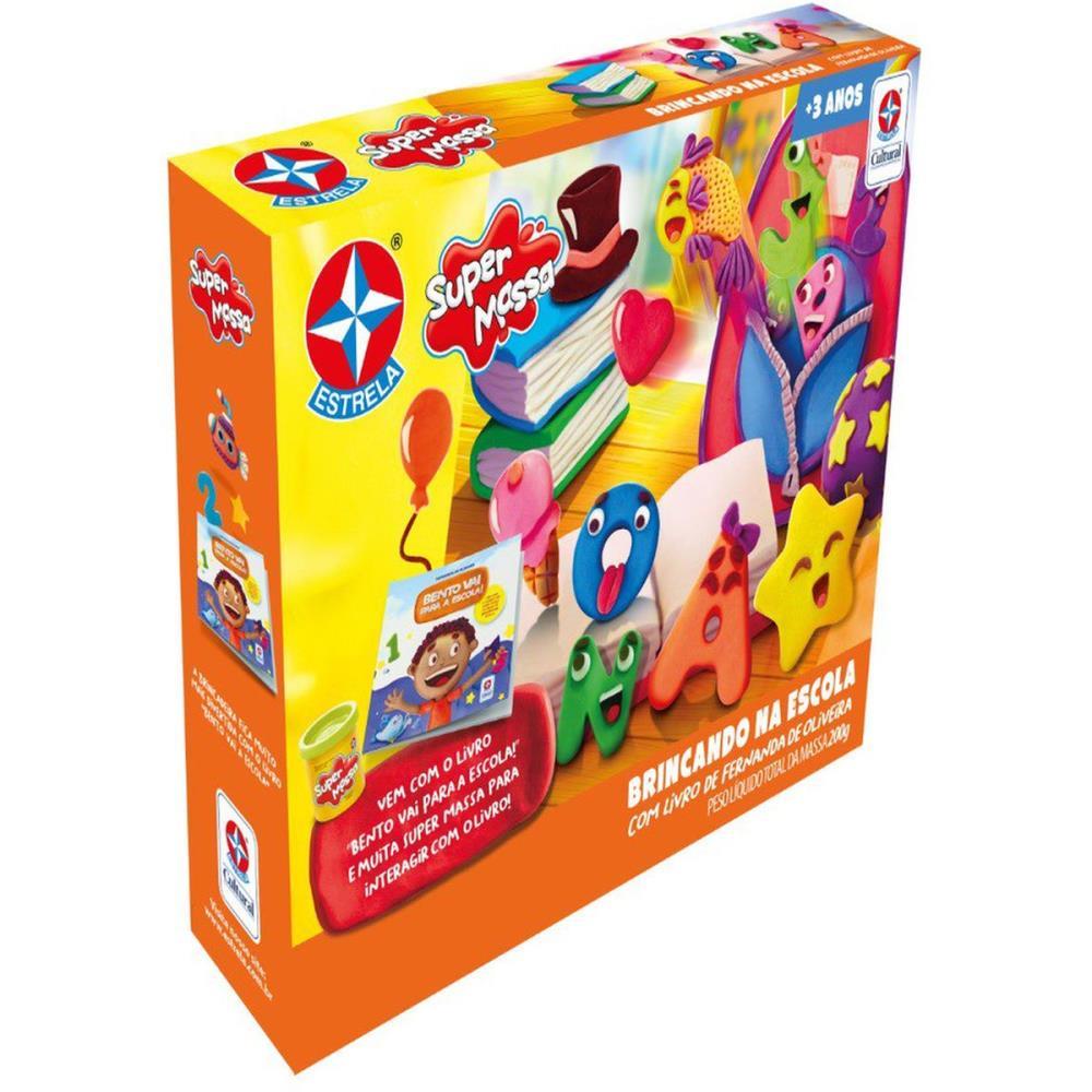 Livro brinquedo ilustrado super massa brinc.na escola c/ - estrela (un ...