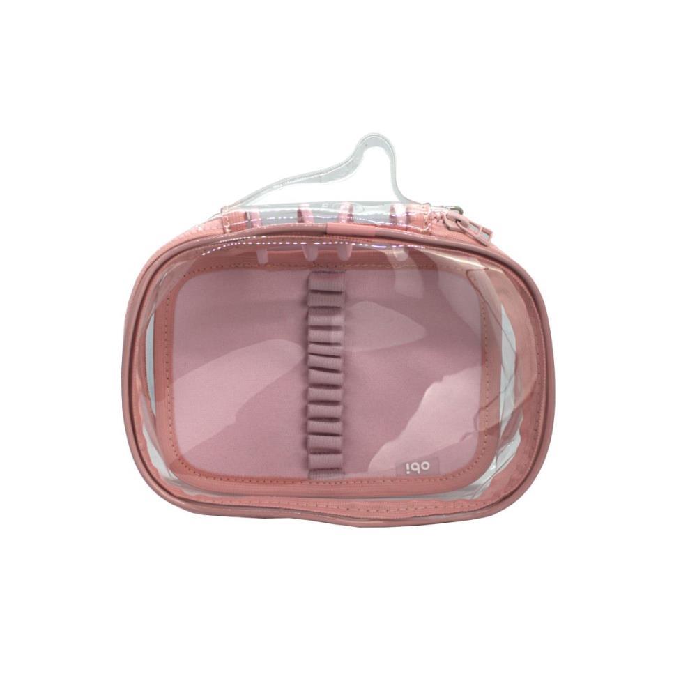 Estojo box big ultra clear rose - obi do brasil (unidade) - Papelaria ...