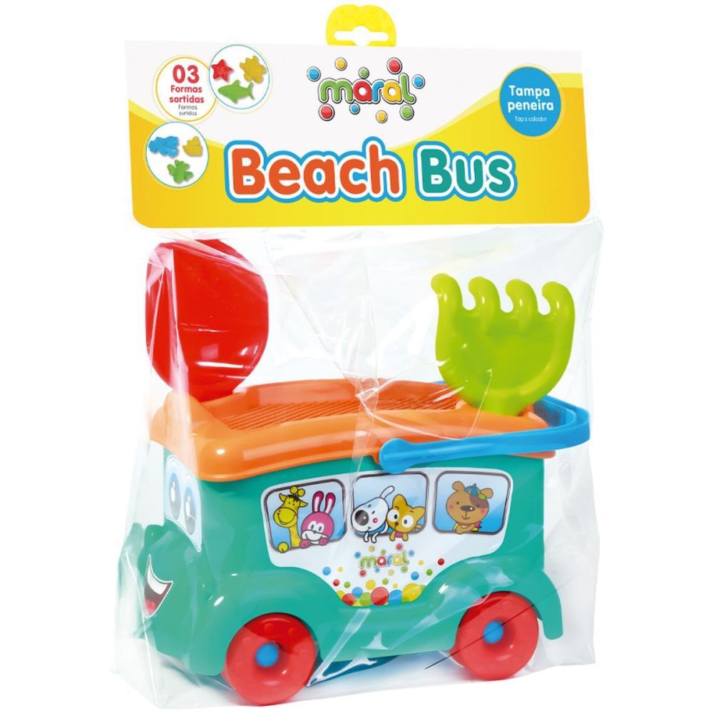 Baldinho de praia beach bus - maral (unidade) - Papelaria Toledo