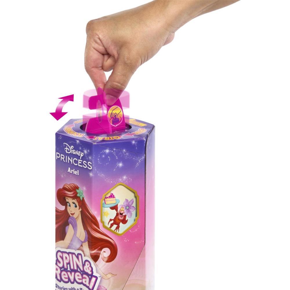 Boneca disney princesa ariel spin e reveal - mattel (unidade ...