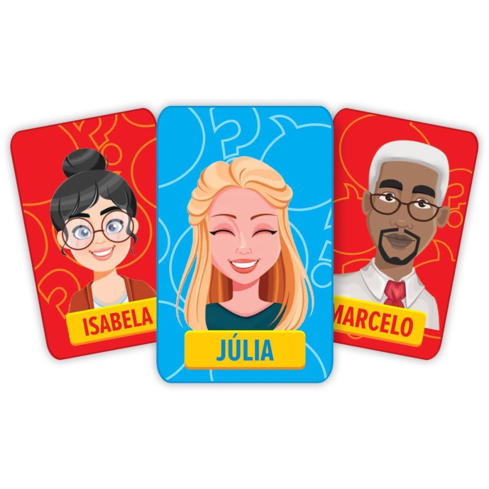 Jogo de cartas quem é quem? 54 cartas - ggb plast (unidade) - Papelaria ...