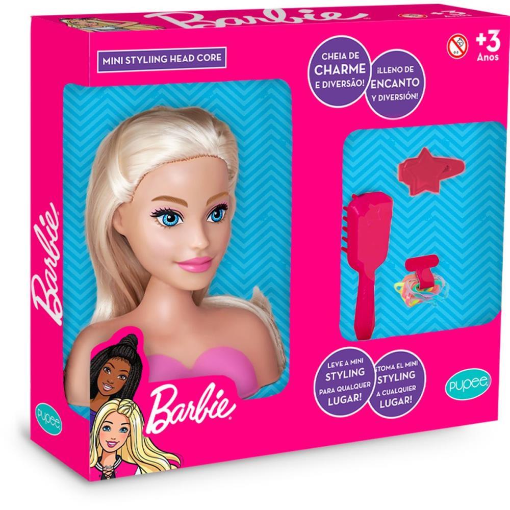 Boneca barbie styling head - pupee brinquedos (unidade) - Papelaria Toledo