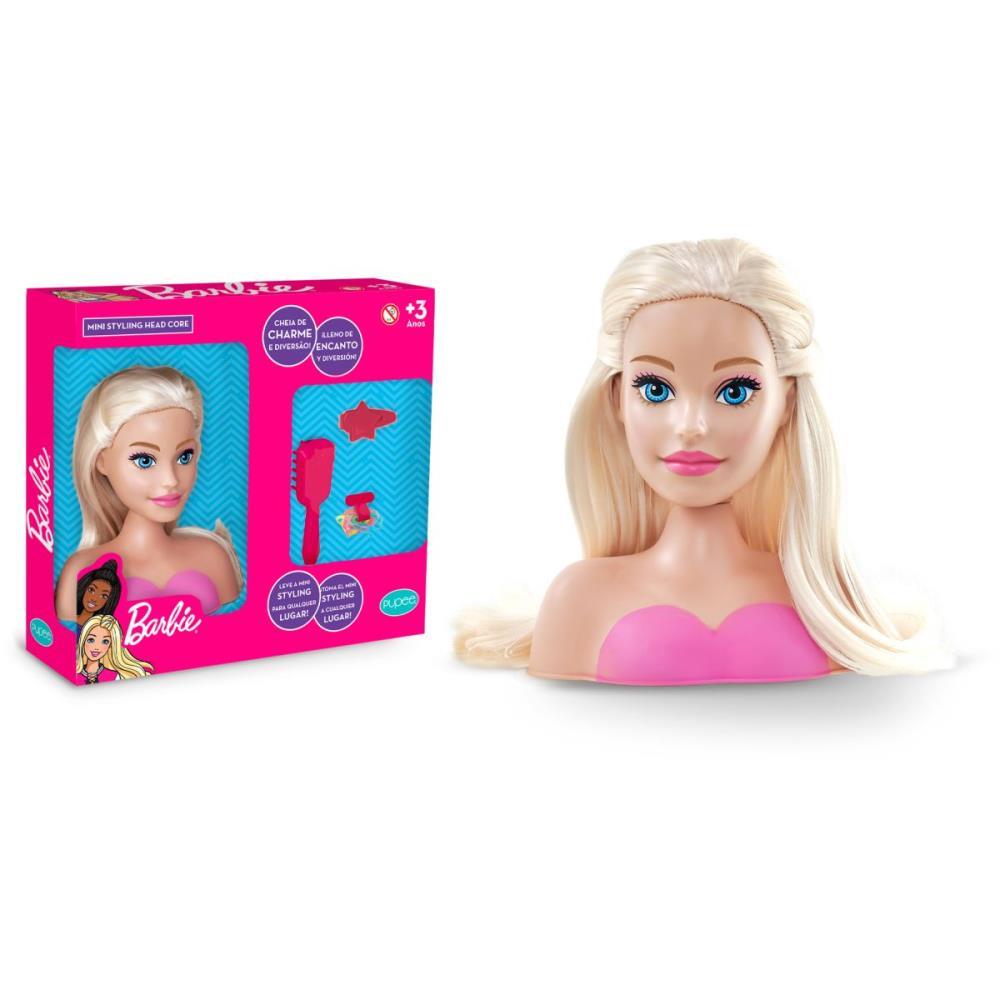 Boneca barbie styling head - pupee brinquedos (unidade) - Papelaria Toledo