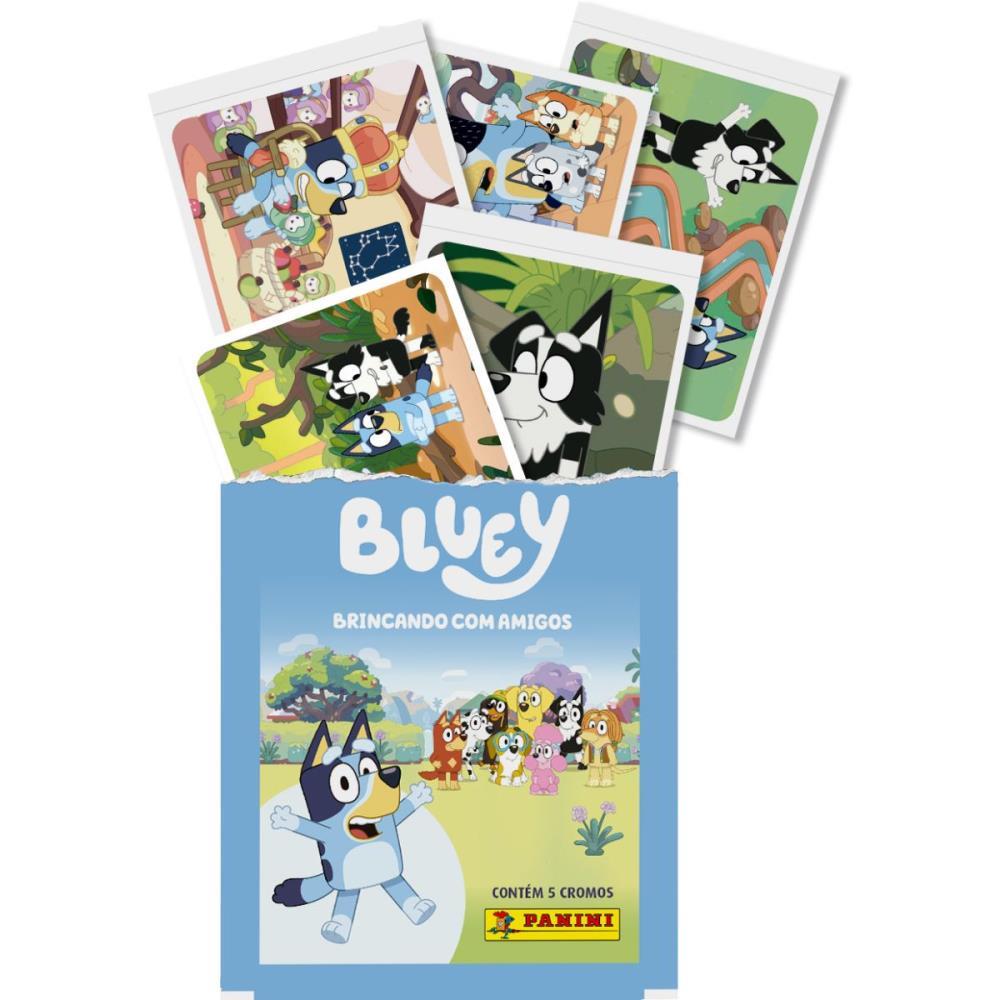 Figurinhas bluey envelope c/5 - panini (pct.c/25) - Papelaria Toledo