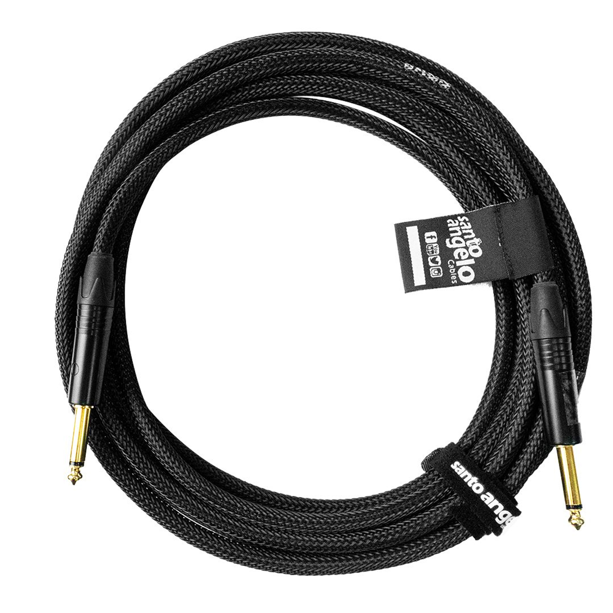 Cabo Santo Angelo Bass Nylon Para Baixo P10 1,2mm 10ft 3,05m - BHGuitar | As Melhores Marcas de ...