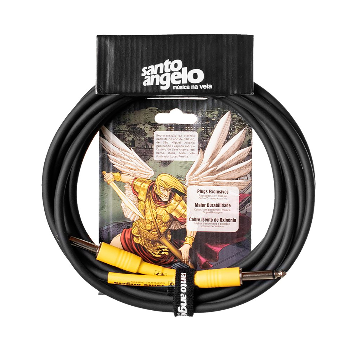 Cabo Santo Angelo Samurai 0,30mm P10 X P10 25ft 7,62m - BHGuitar | As ...