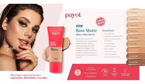 Payot - Base Matte Alta Cobertura - Make Importada
