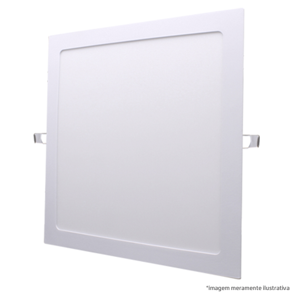 Painel de Led embutir quadrado 24W 6500K 03205 OUROLUX - Wamluz - Materiais Elétricos
