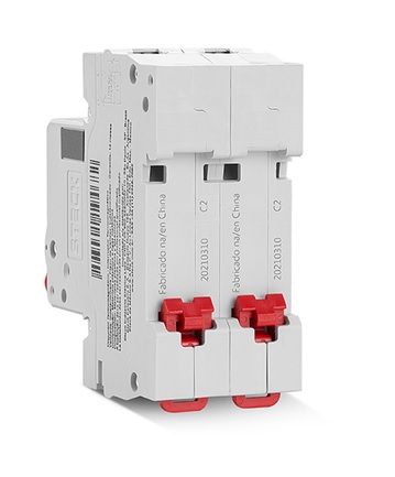 Disjuntor Bipolar 32A 2P CURVA C 3KA SDD62C32 STECK - Wamluz - Materiais Elétricos