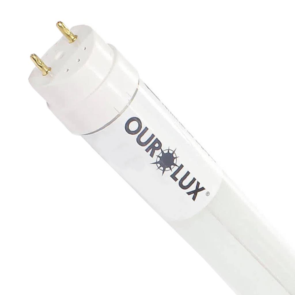 Lâmpada TuboLED 18W T-8 Biv. 6500K ref.: 20252 OUROLUX - Wamluz ...