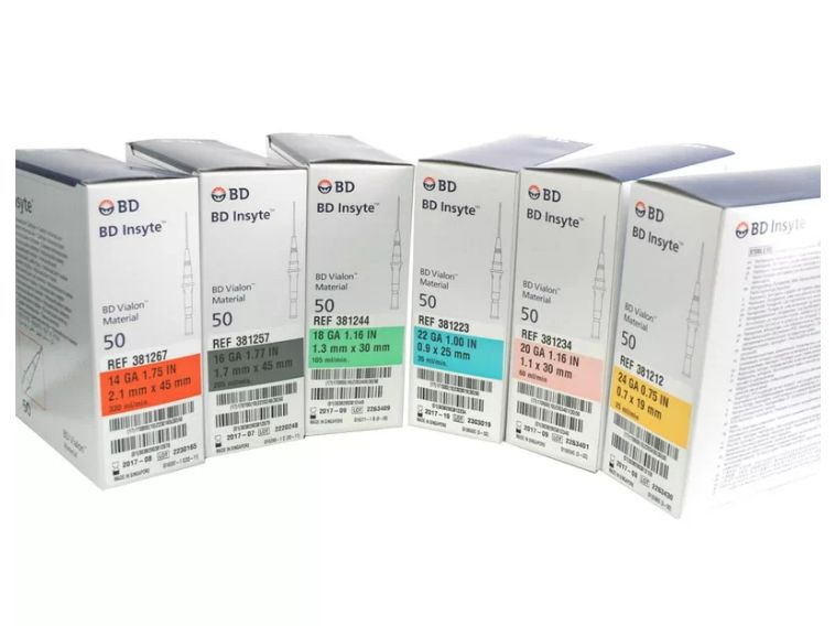 Cateter Insyte Autoguard 20G X 1.0N BD C/50 Unidades - Cirúrgica ...