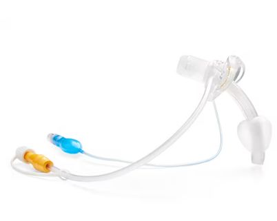 Cânula Shiley Flexível EVAC 10,0mm Com Balão e Com Cânula Interna Reutilizável Ref 10CN10ER ...