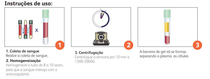 Tubo BD Vacutainer® Heparina de Lítio 04ml Ref 367884 C/100 Unidades ...