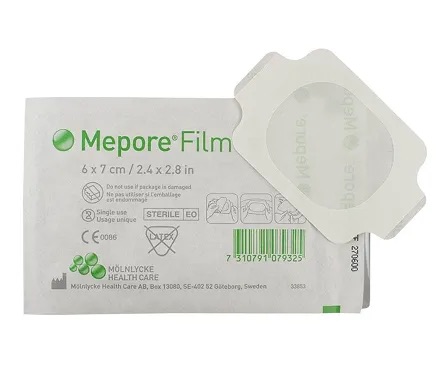 Curativo Mepore Filme Transparente 6x7cm Molnlycke - Cirúrgica Ultramed | Produtos Hospitalares