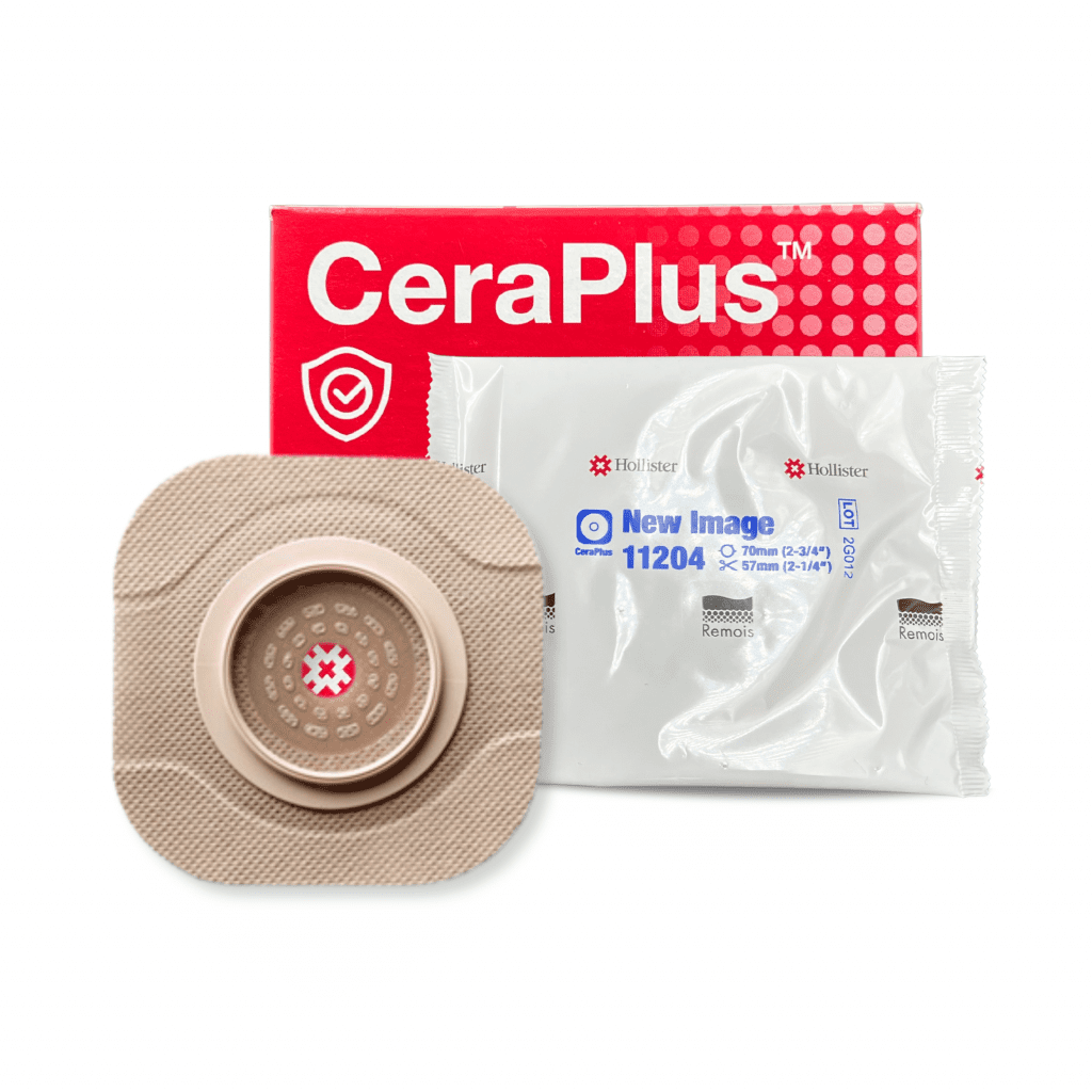 Barreira New Image Base Adesiva CeraPlus Plana 70mm Rec 57mm C/5 11204 ...