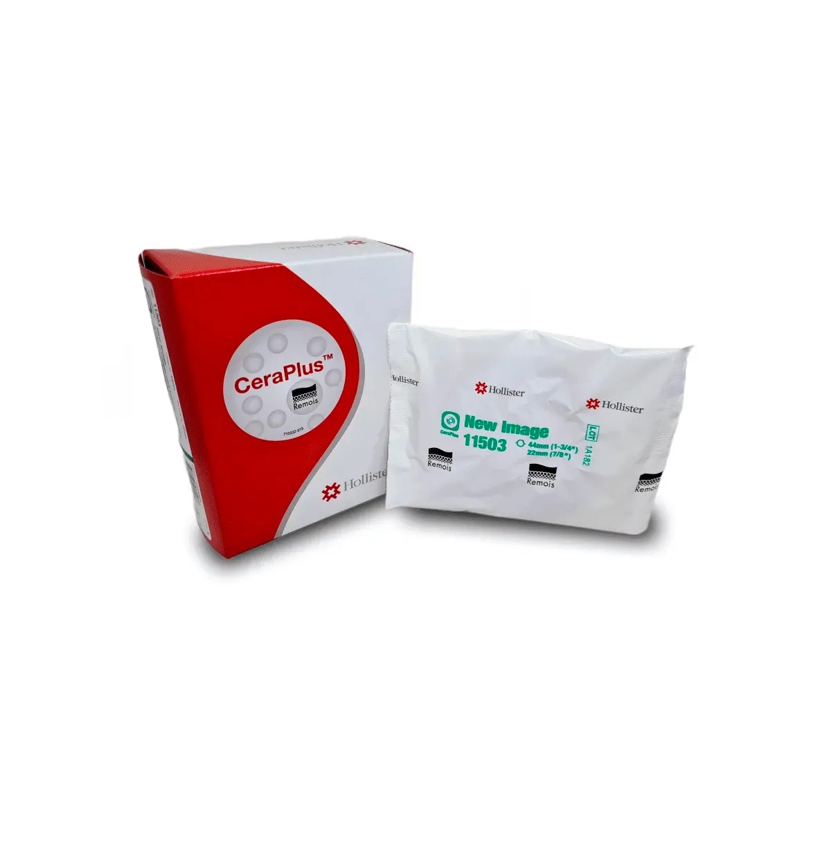 Barreira New Image Base Adesiva CeraPlus Convexa 44mm Pré Cortada 22mm ...