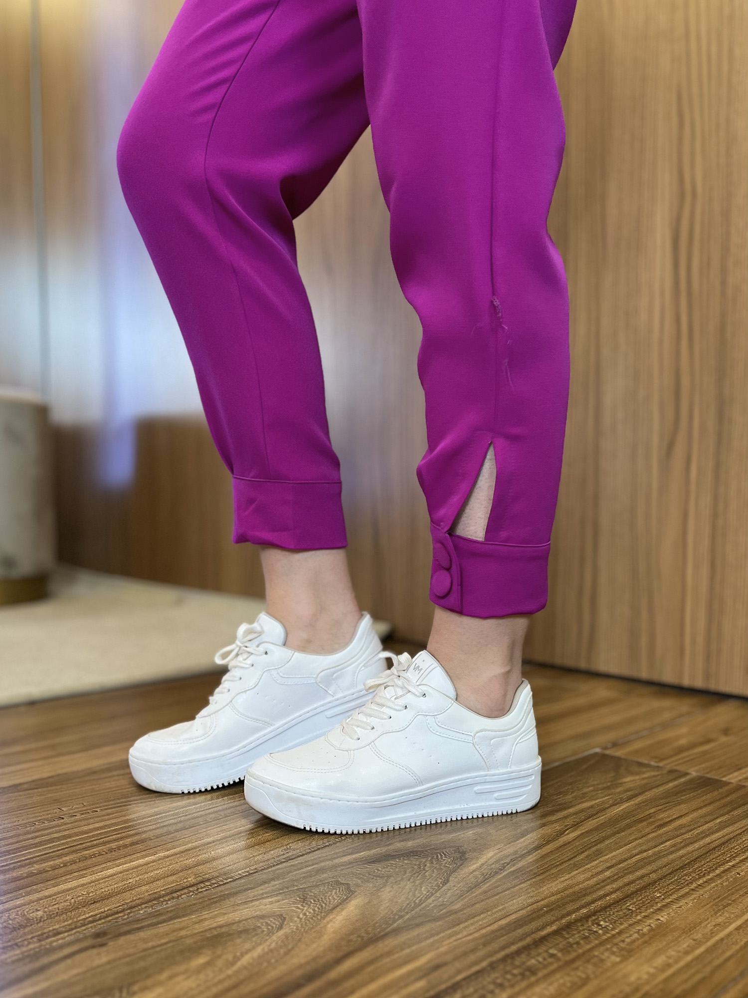 Conjunto Alfaiataria blusa e Calça - Moda Lensis