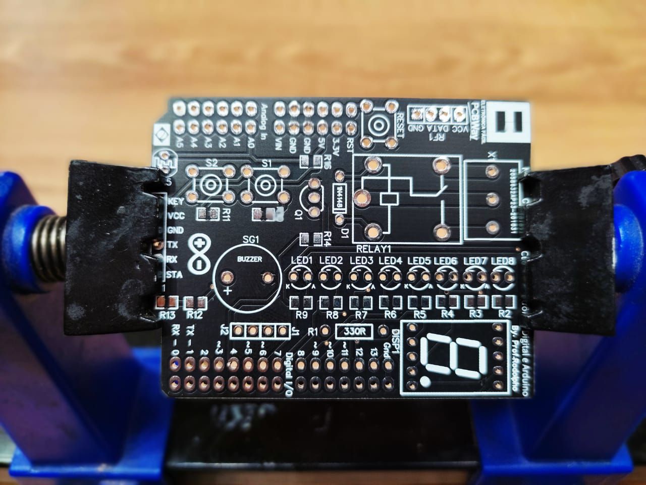 Módulo Arduino Shield Eletrônica Fácil D.I.Y - Eletrônica Fácil Educacional