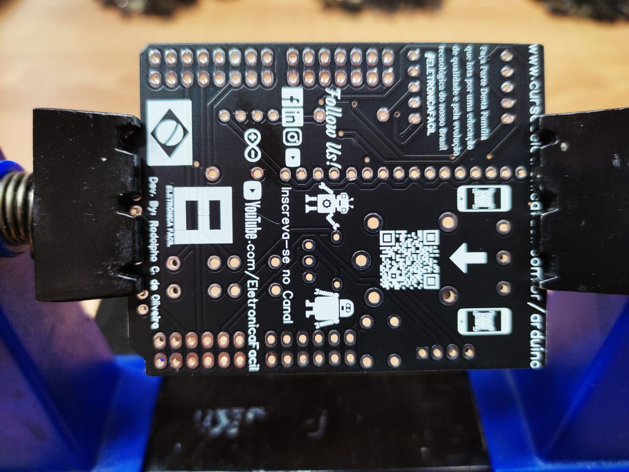 Módulo Arduino Shield Eletrônica Fácil D.I.Y - Eletrônica Fácil Educacional