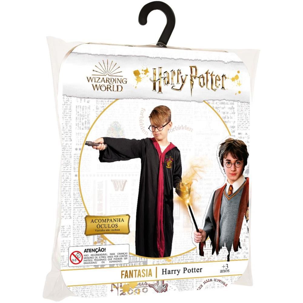 Fantasia HARRY Potter P 3 a 5 ANOS - TK Shopping – A Maior Papelaria ...