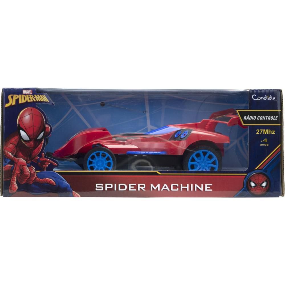 Carrinho Controle Remoto SPIDER-MAN Machine 3FUNCÕES - TK Shopping – A ...