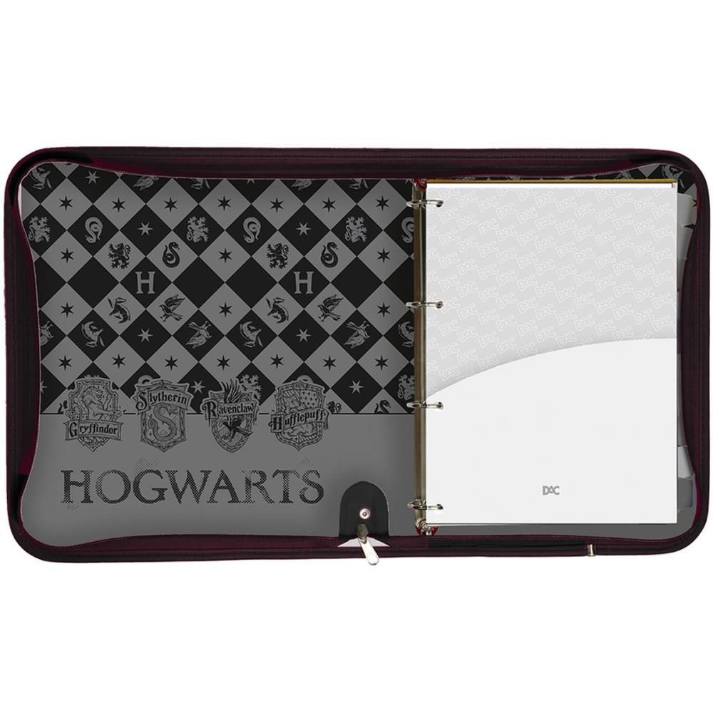 Fichário com Zíper HARRY Potter UNIV.48F - TK Shopping