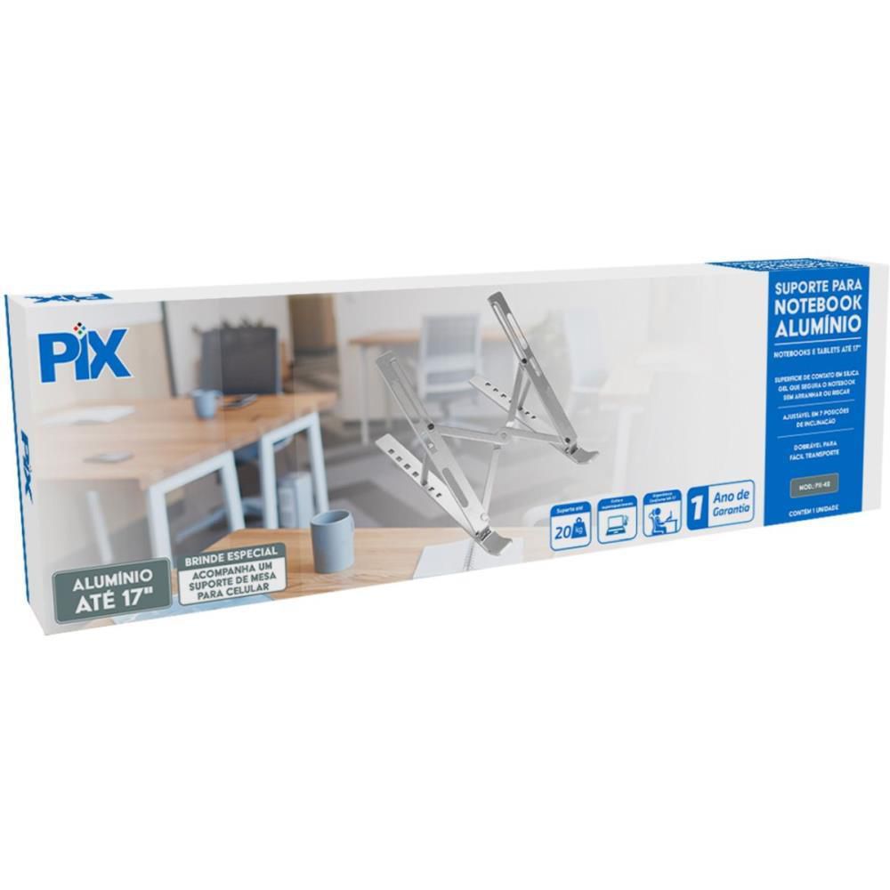 Suporte para Notebook Regulável 6 Níveis de Altura - Ergonomia e ...