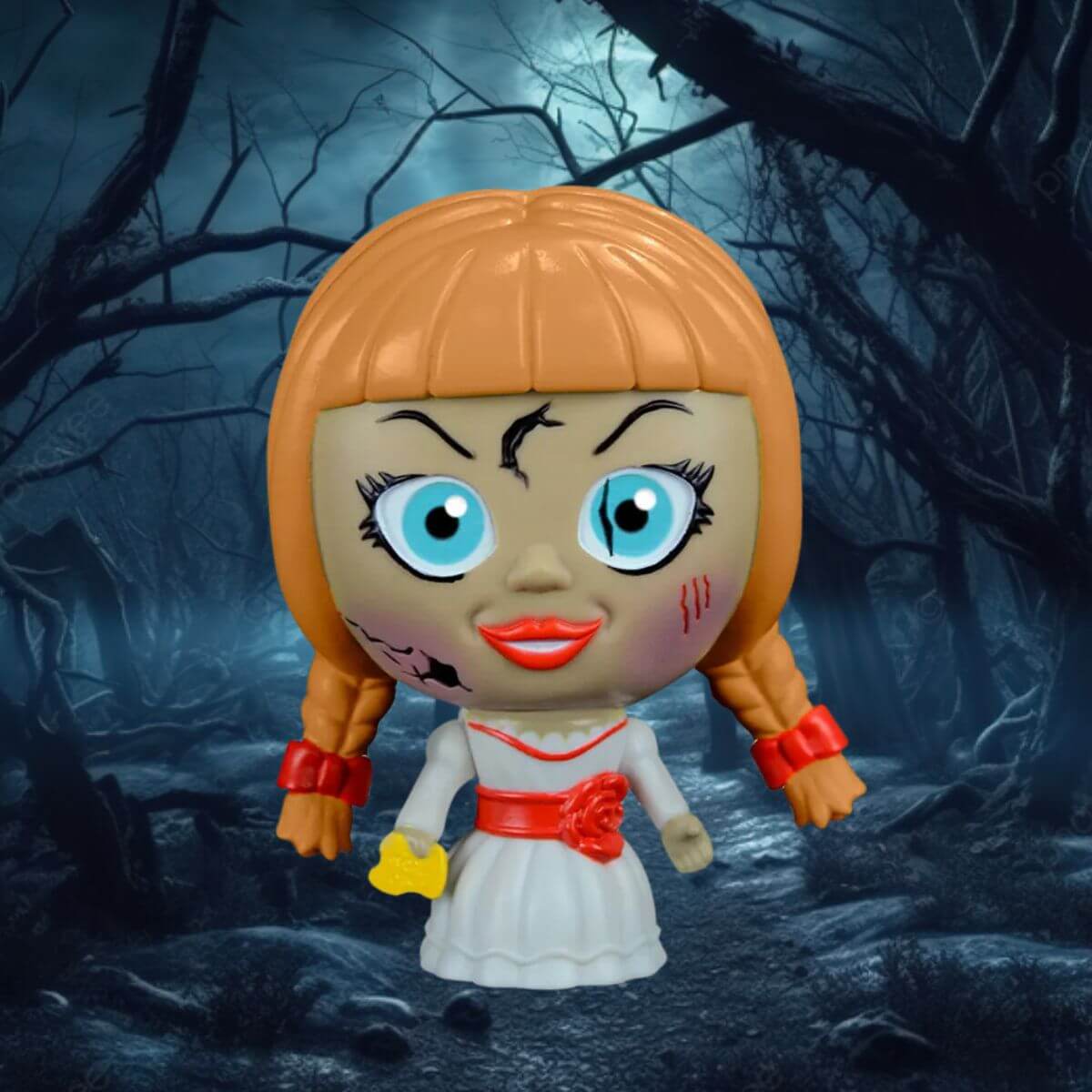 Boneca Annabelle Colecionável Fandom Box 11cm - Miniatura de Terror ...