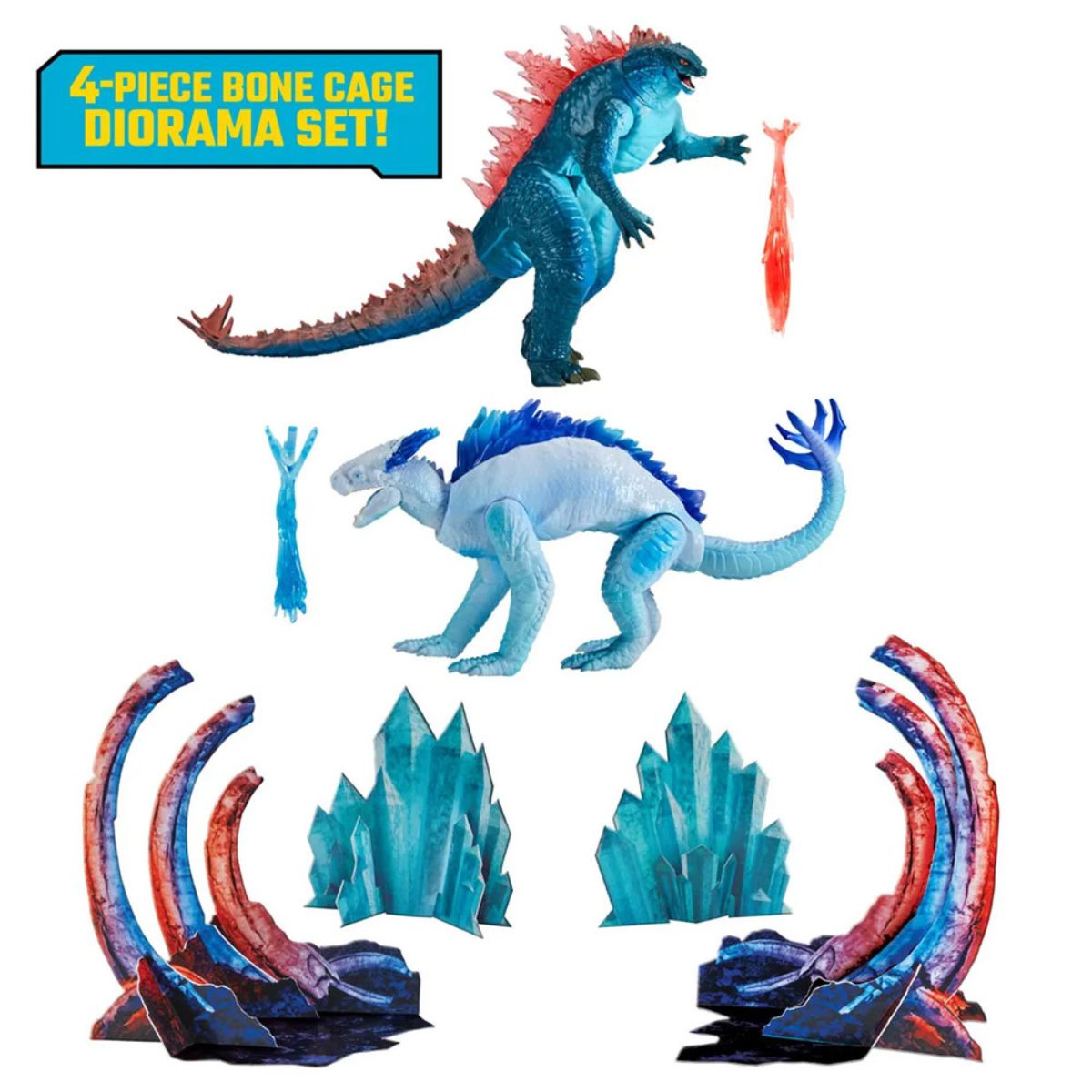 Bonecos Godzilla x Shimo Diorama Sunny Brinquedos Colecionáveis - VIVERSO
